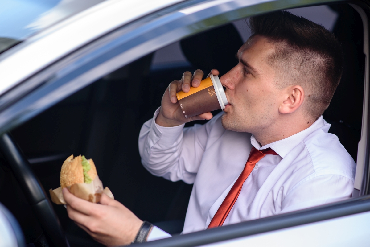 Is It Illegal To Eat While Driving In Ca Morris Law Firm
